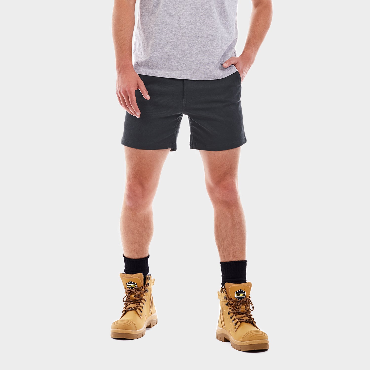 Basic Flex Short Length Short Black